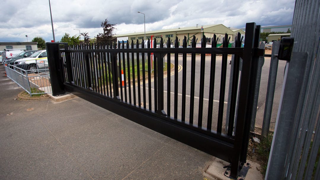 Via East Midlands | Powered Sliding Gates Installation - Inside Out Group